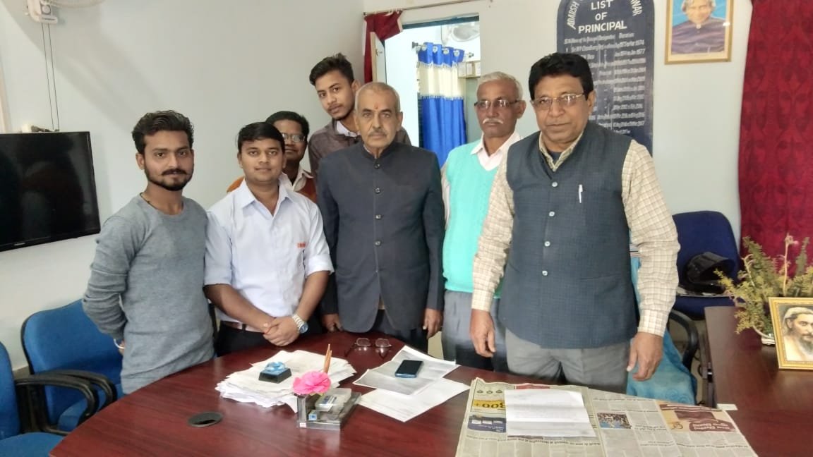 Dr. P K Singh Farewell Program – ADARSH COLLEGE, RAJDHANWAR